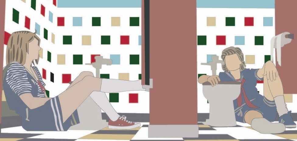 ArtStation - Stranger Things Bathroom Scene 2020