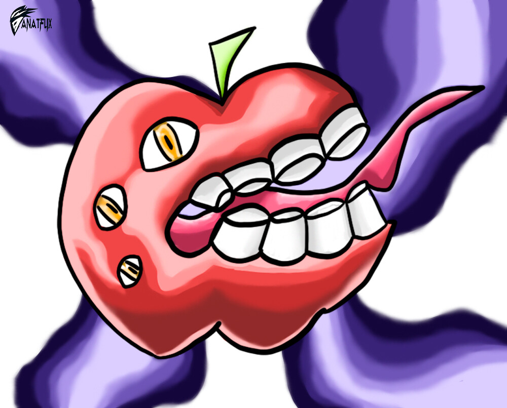ArtStation - Apple monster