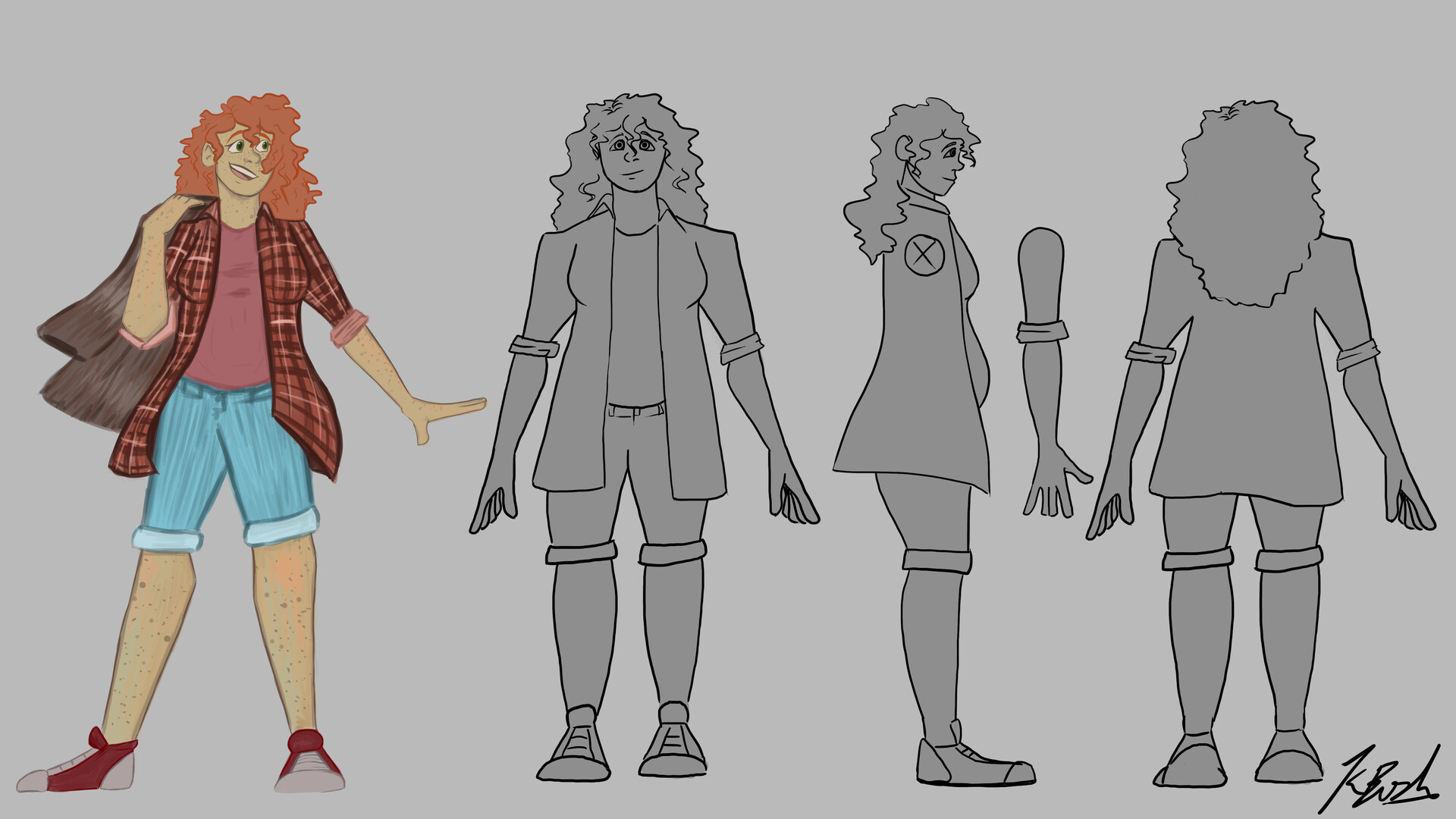 ArtStation - modern selkie