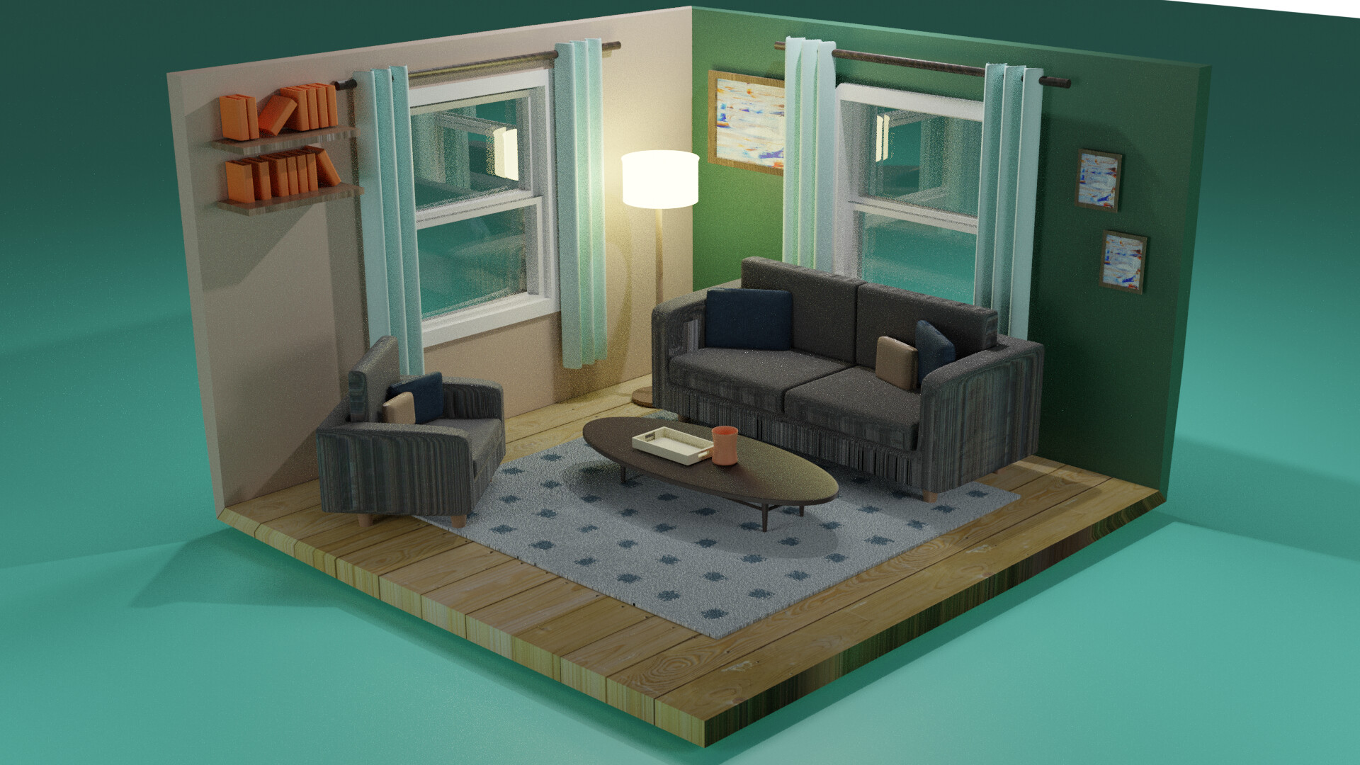 ArtStation - low poly