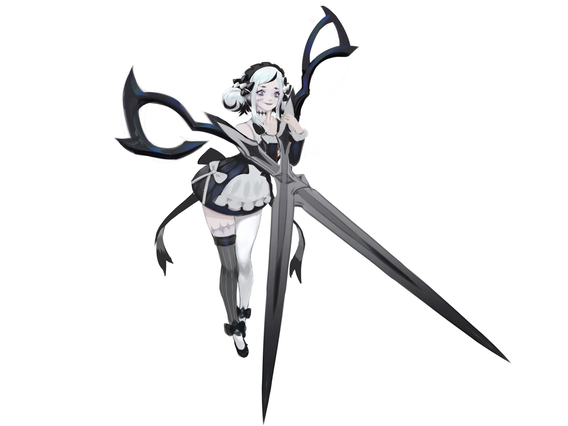 Paul Kwon (Zeronis) - Gwen The Hallowed Seamstress - Official Concept Art