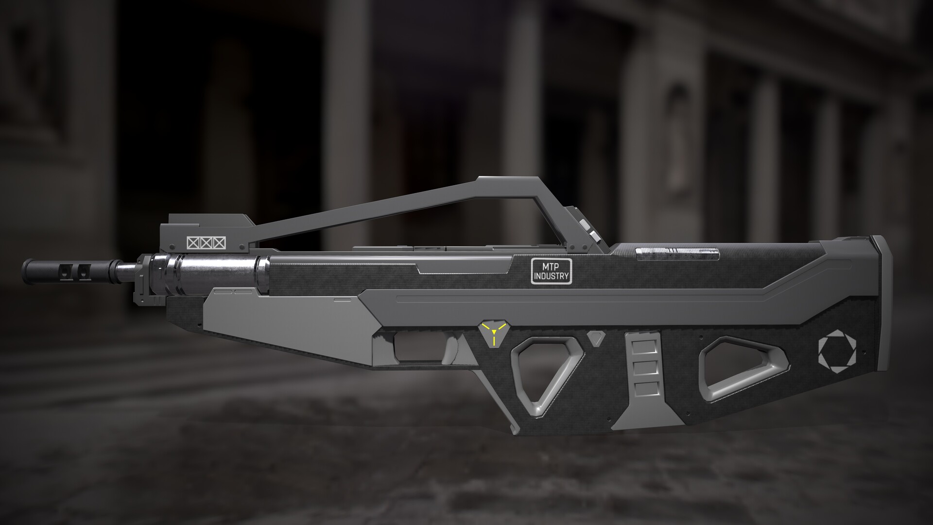 ArtStation - Assault Rifle