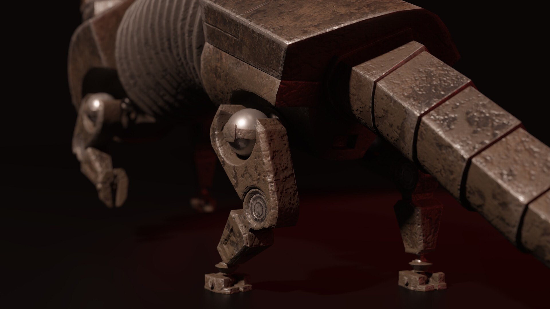 Artem Balybin - Mechanical ferret "Mefer"