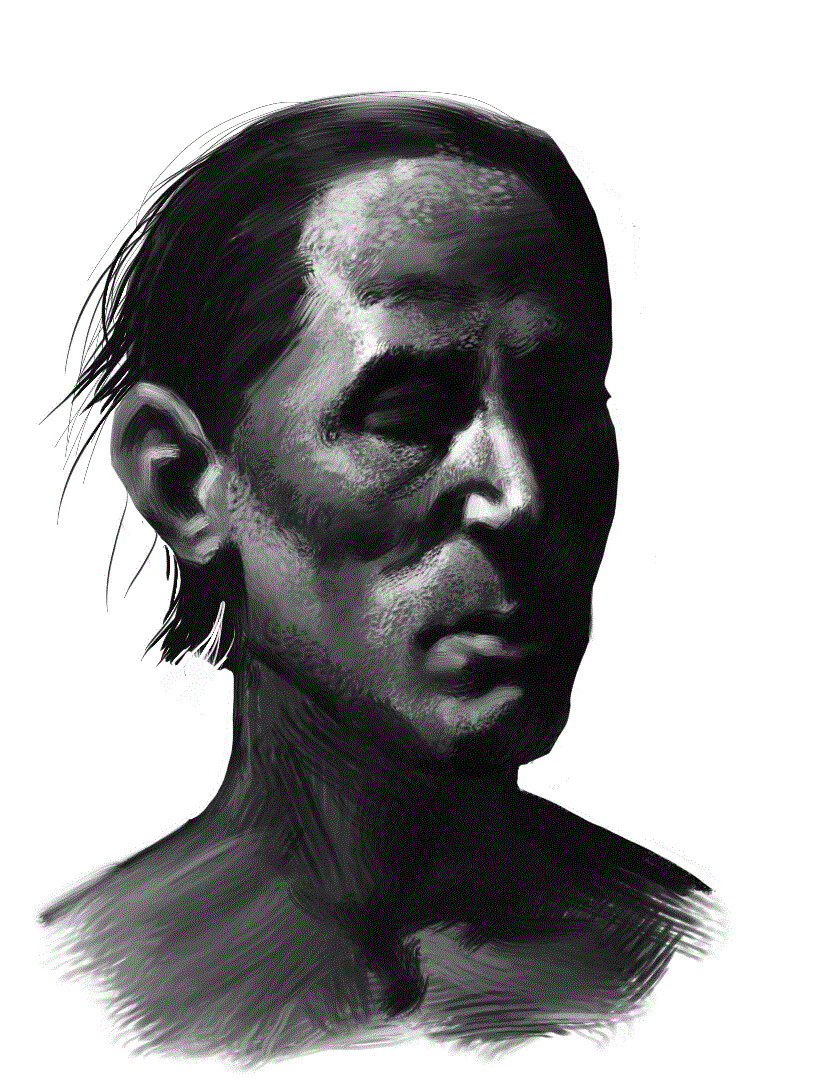 ArtStation - just floating head