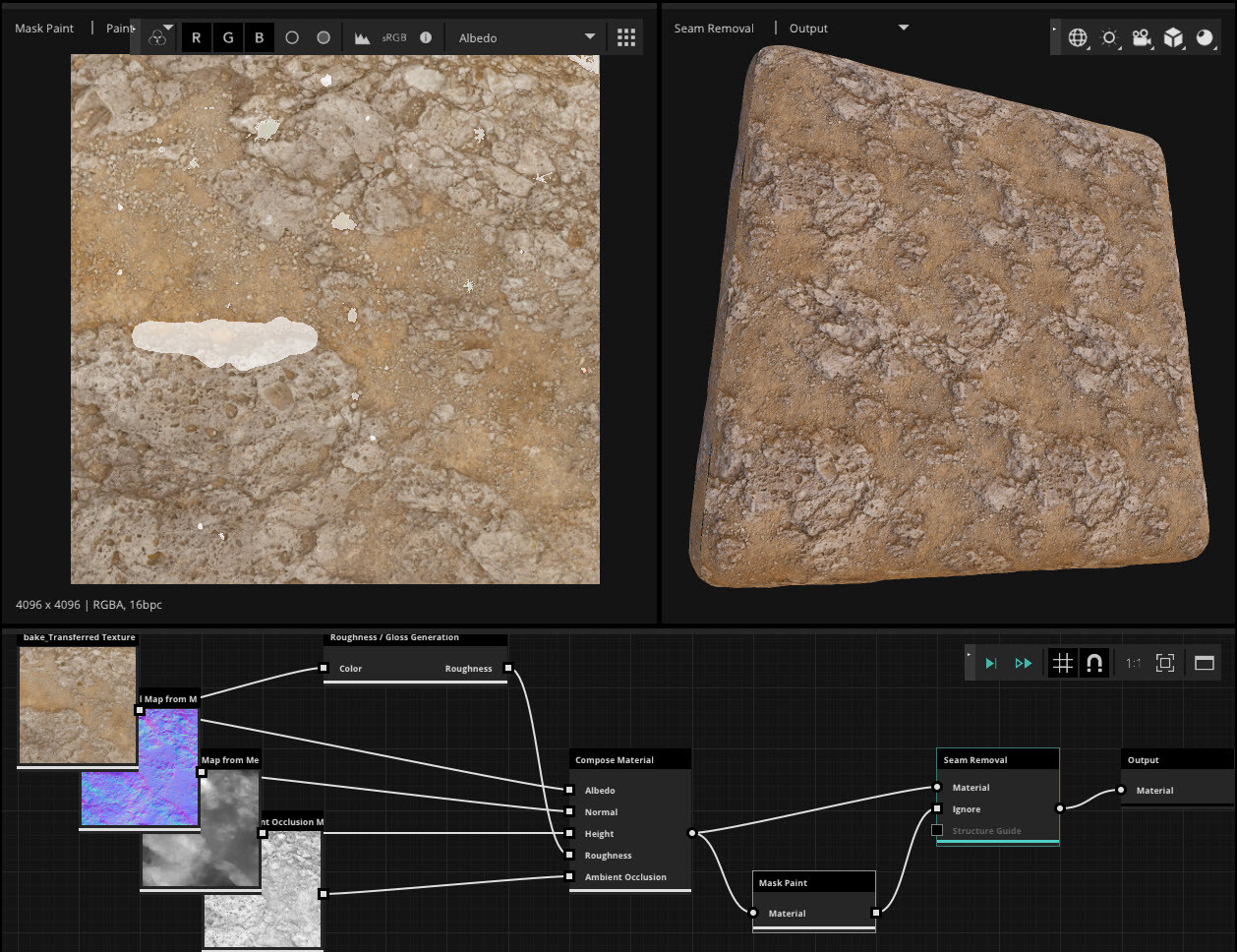 Grzegorz Baran - Rocky Ground - Photogrammetry based Environment Texture