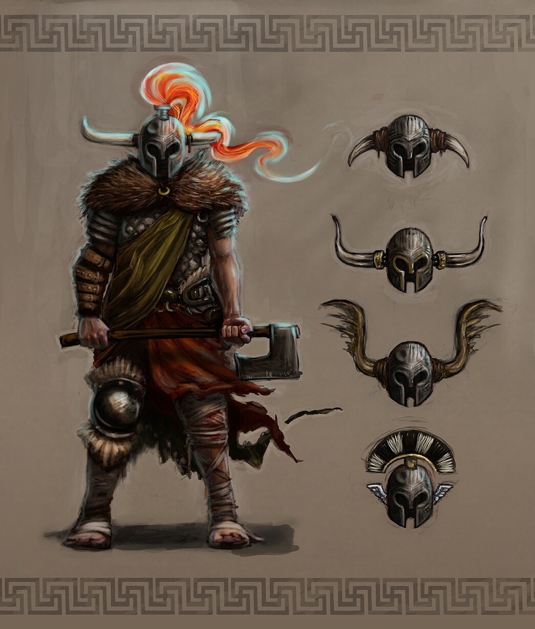 ArtStation - Barbarian Concept