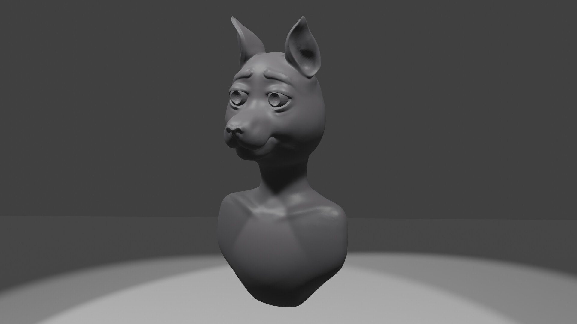 ArtStation - Dog 3d Model - Blender