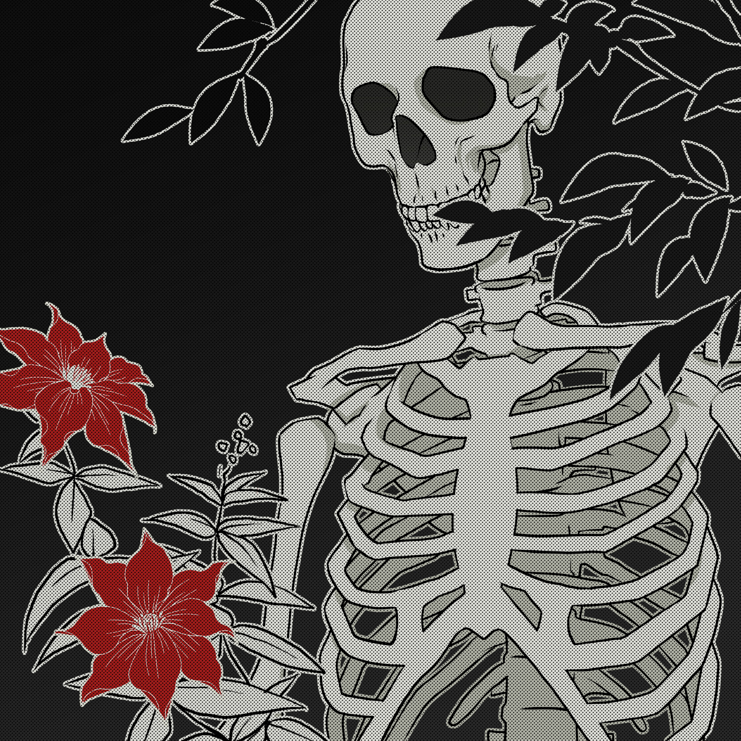 ArtStation - Melancholy Skeleton