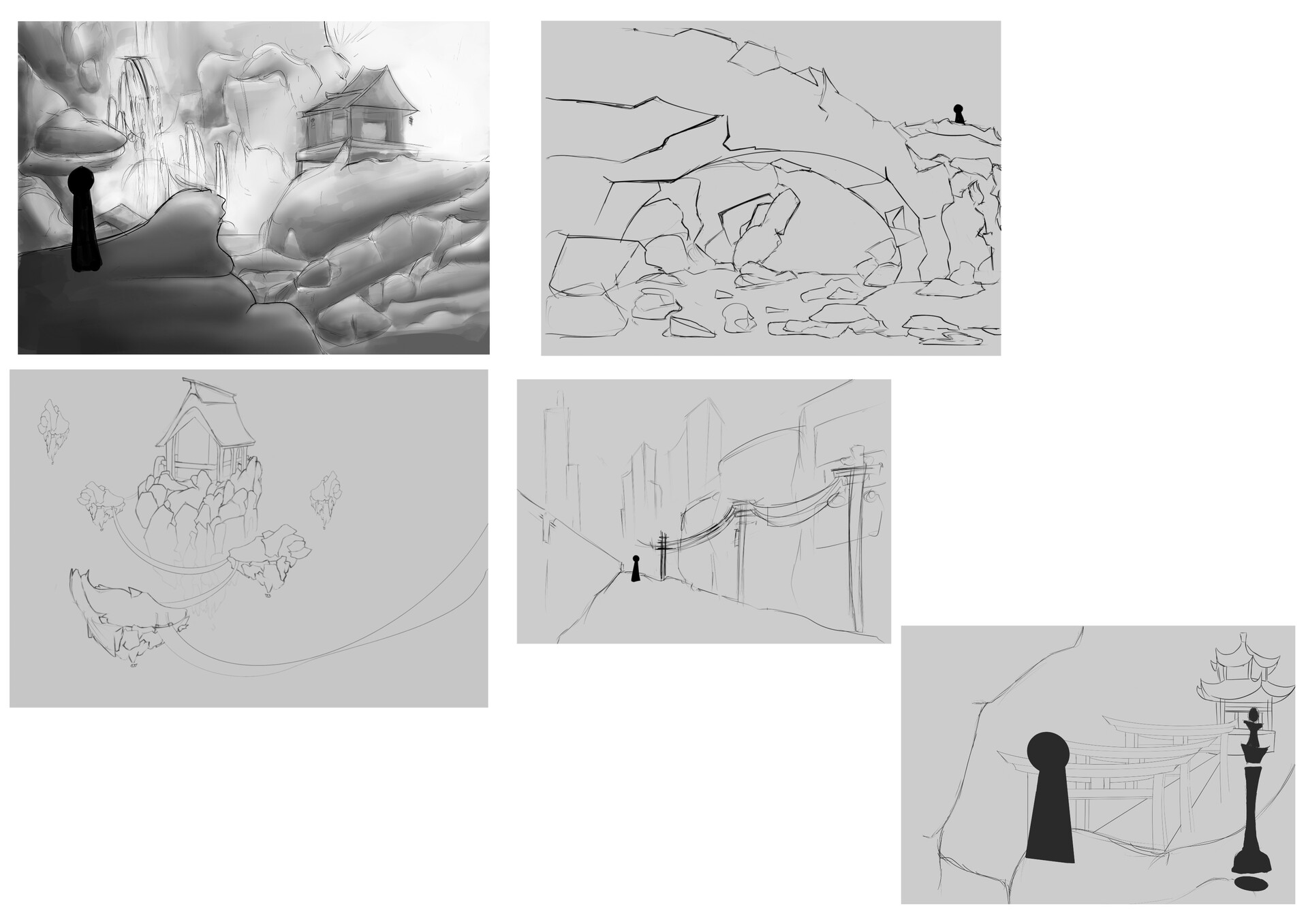 ArtStation - Environment Sketch 1