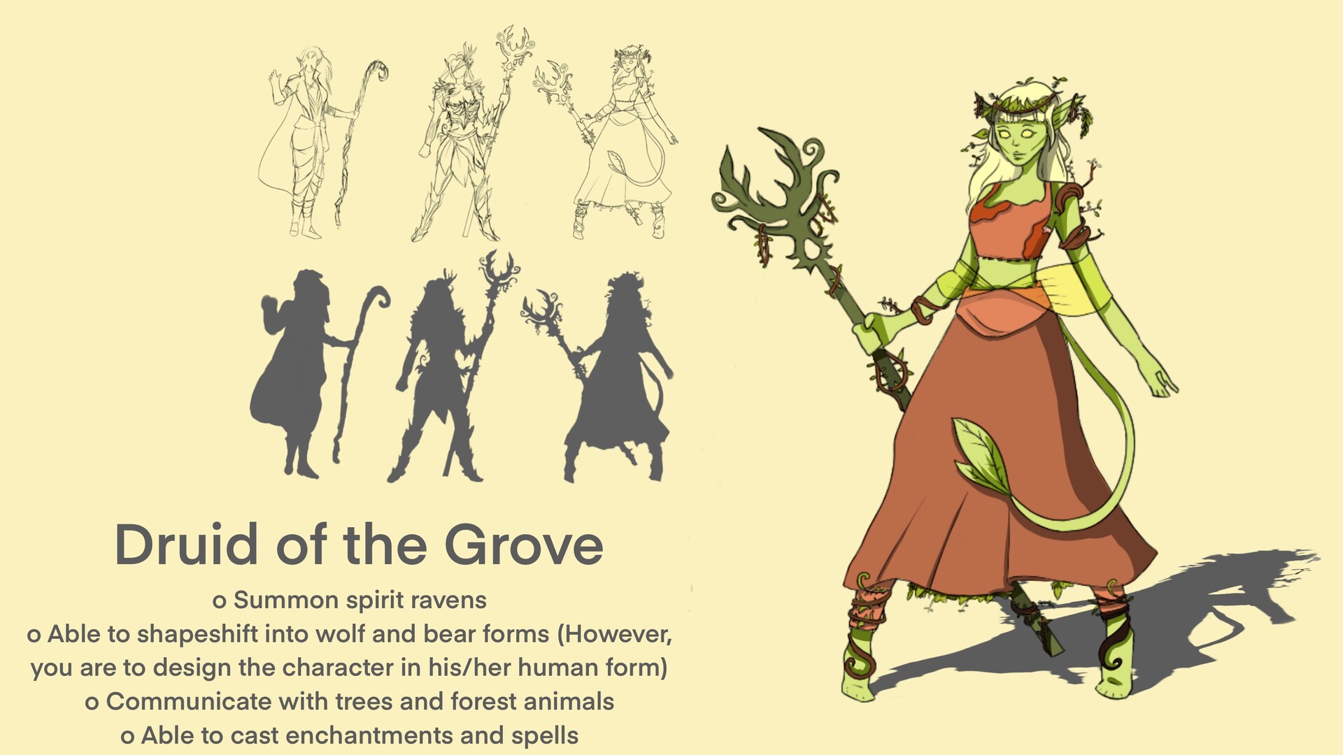 ArtStation - OC Druid