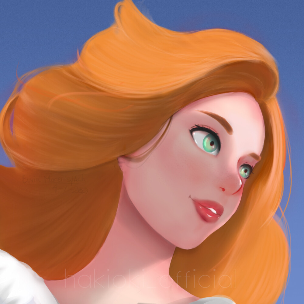 ArtStation - Portrait study 2h30M
