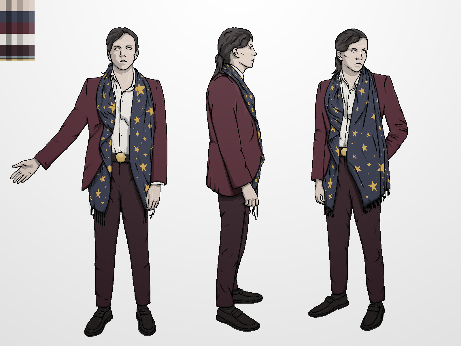 ArtStation - Outfit concept for a project, Star Sailor