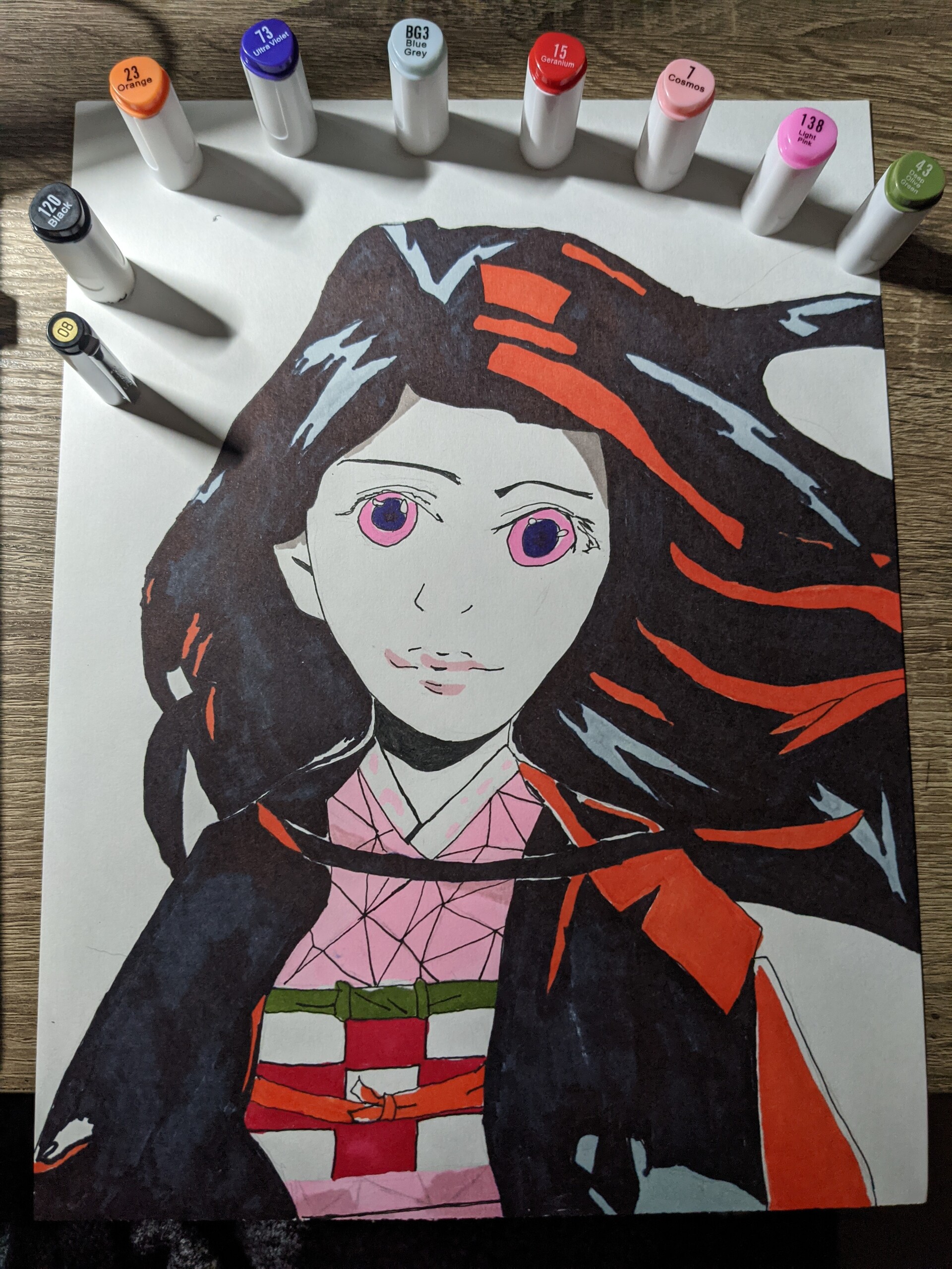 ArtStation - Demon Slayer, Nezuko fan art