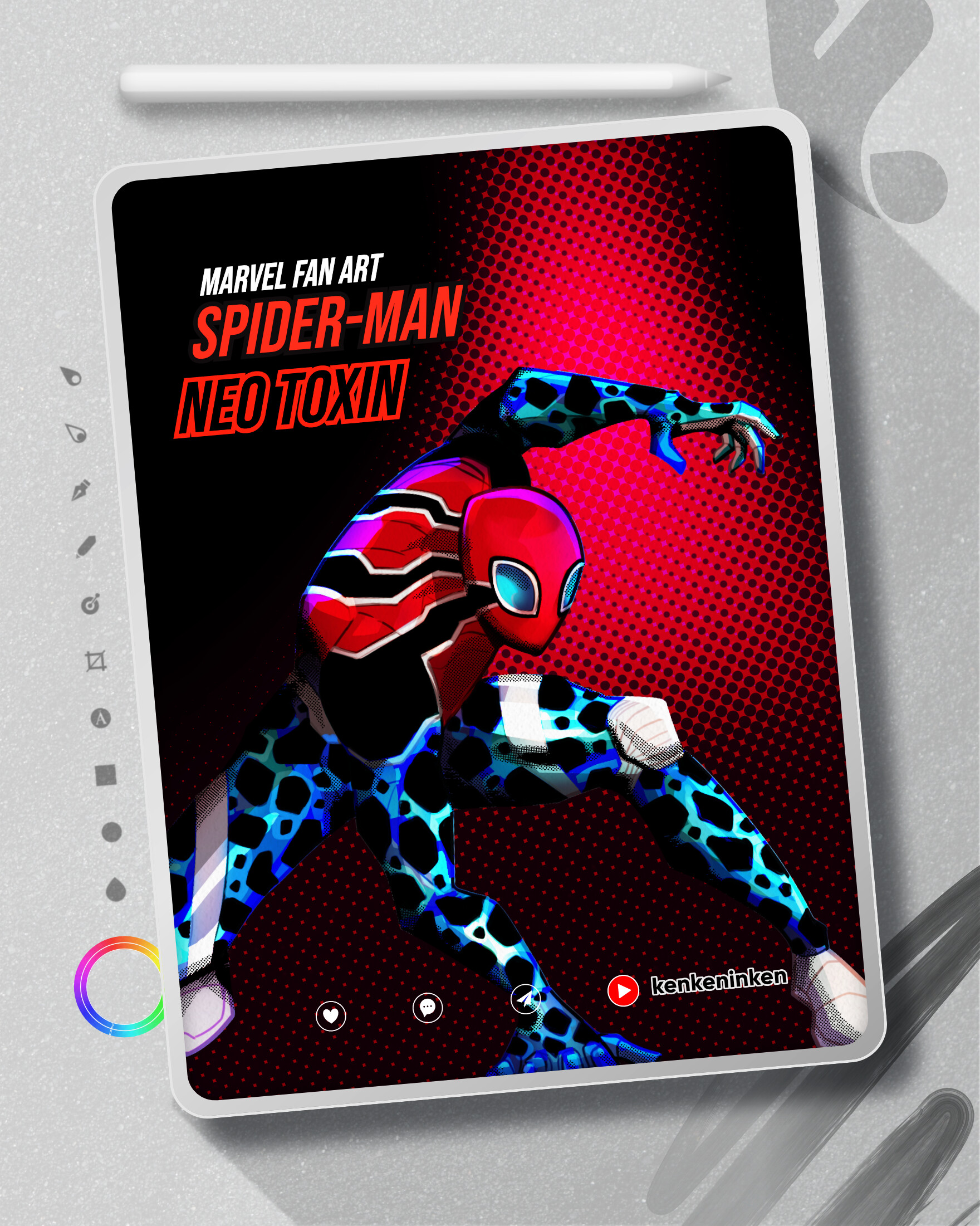 ArtStation - ⭐ Marvel Fan Art - Spider Neo Toxin