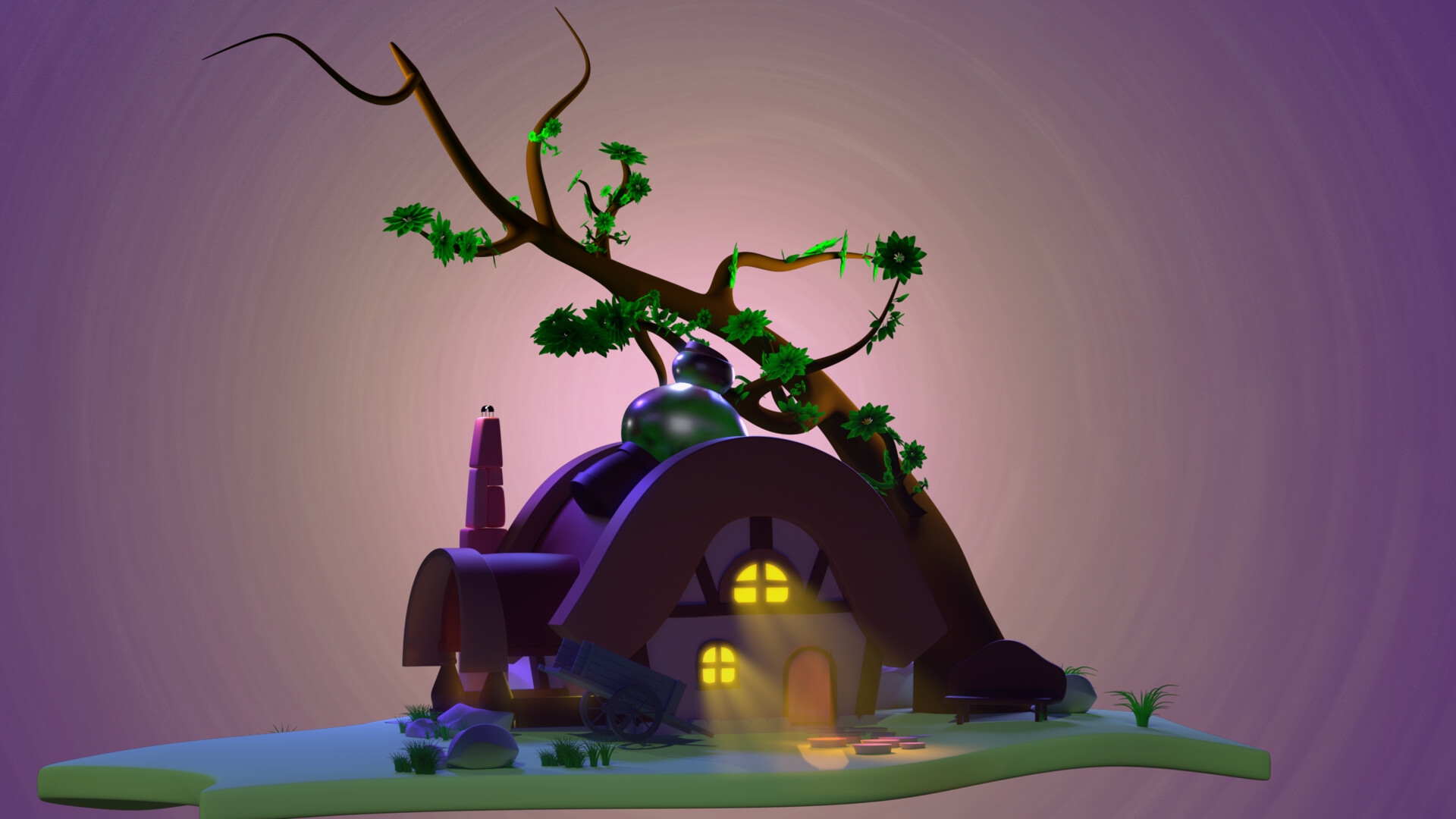 ArtStation - Low Poly 3D Model