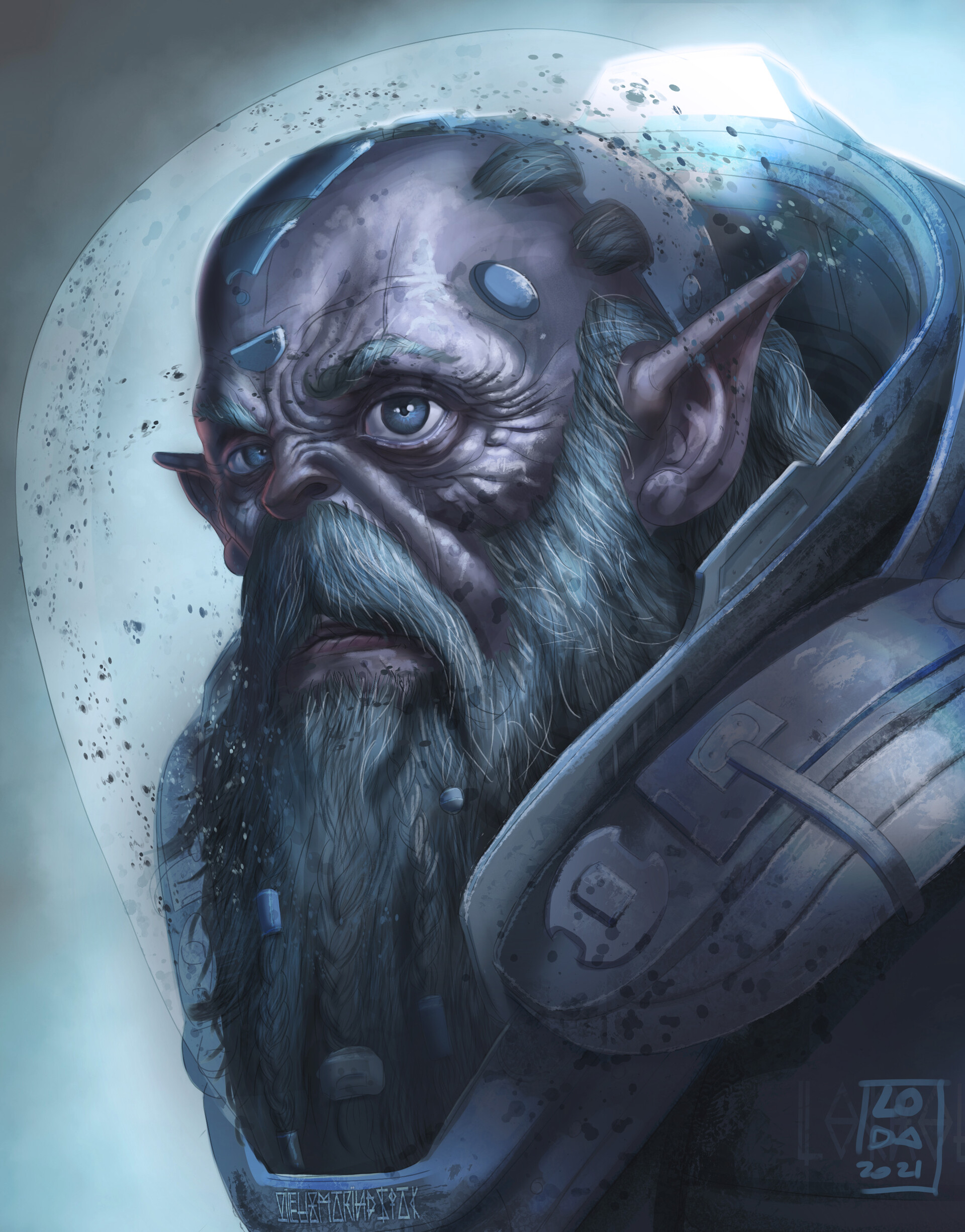 ArtStation - Space Old Man