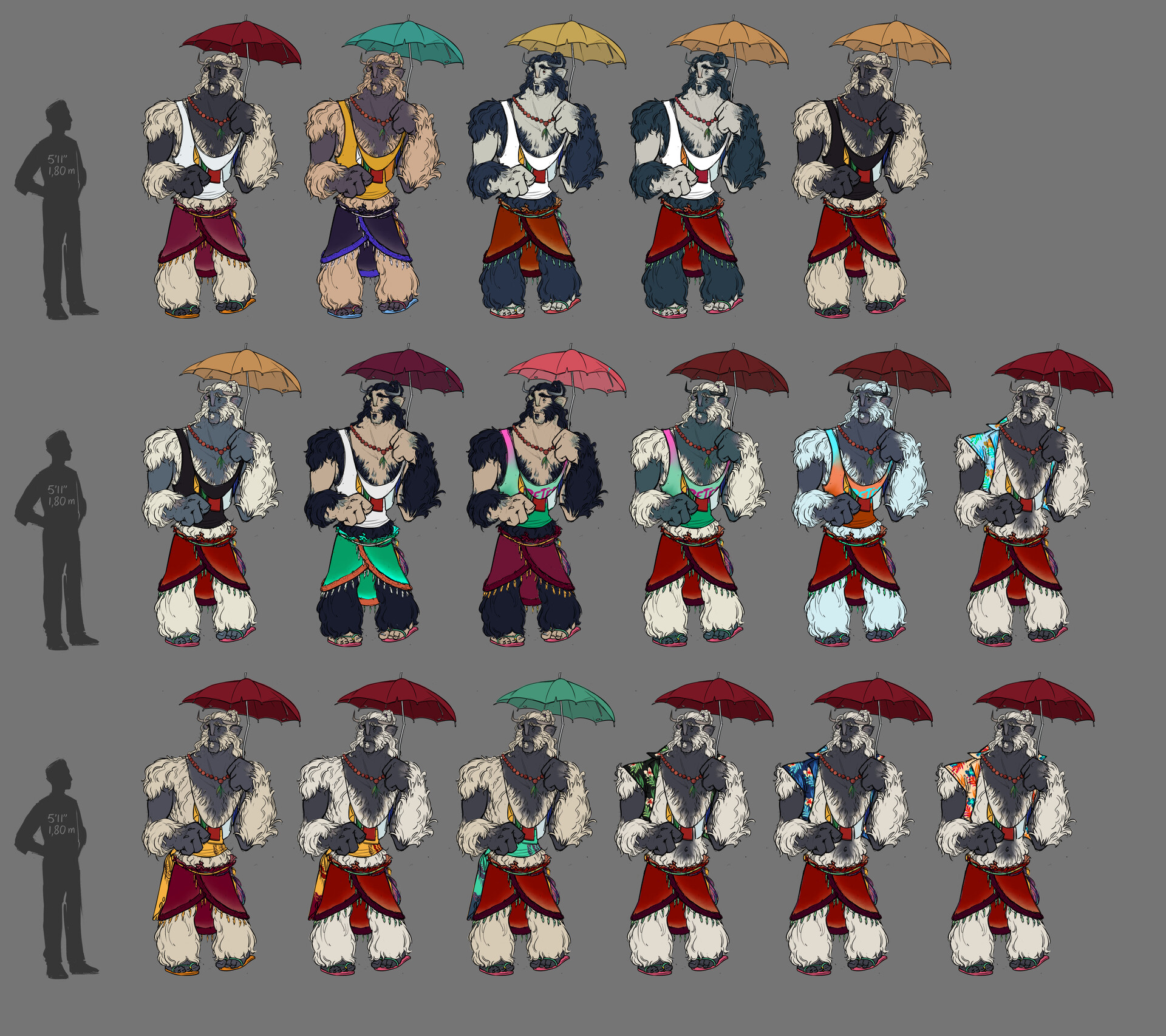 Jasper Klaus - Outcasts - Character Design