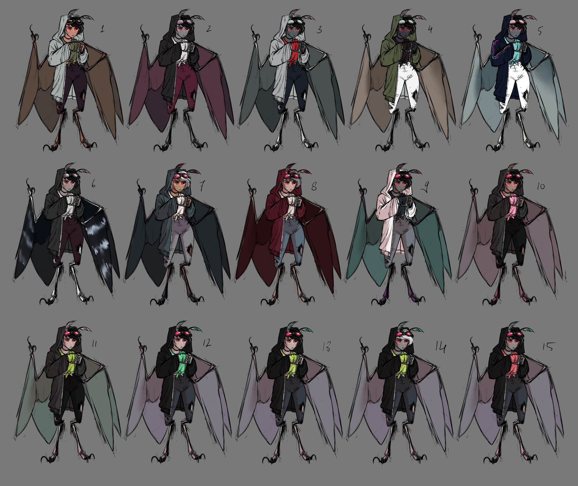 Jasper Klaus - Outcasts - Character Design