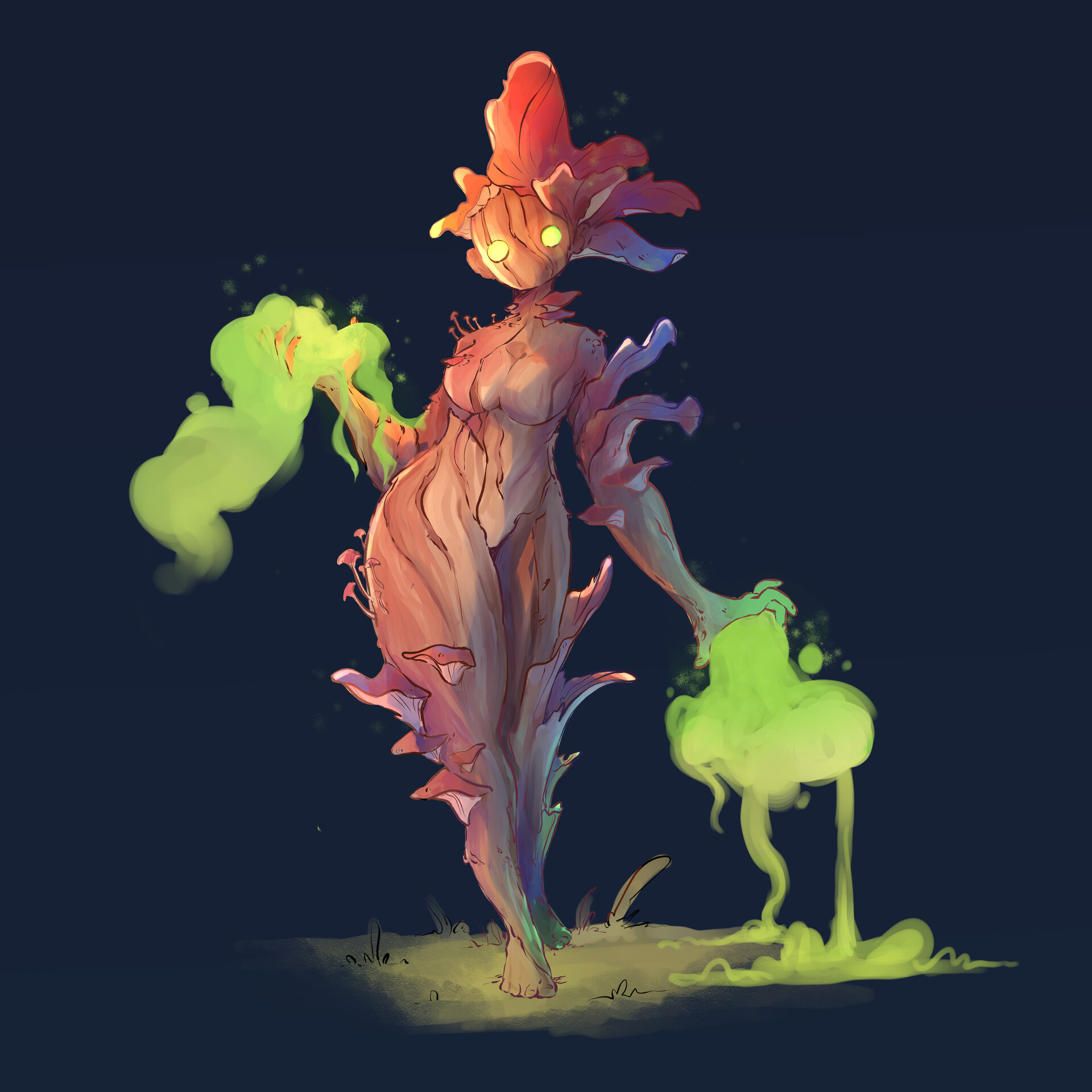 ArtStation - CDC : Mushroom Fighter