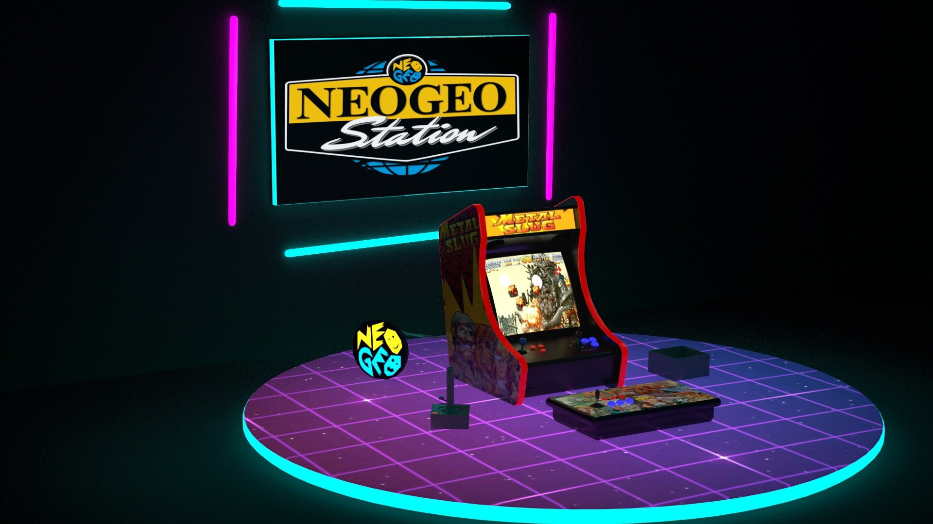 ArtStation - Borne Arcade