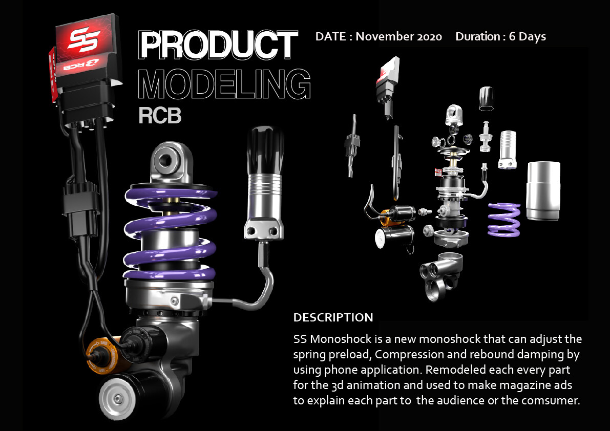 Zharif Kamal - RCB SS Line Monoshock
