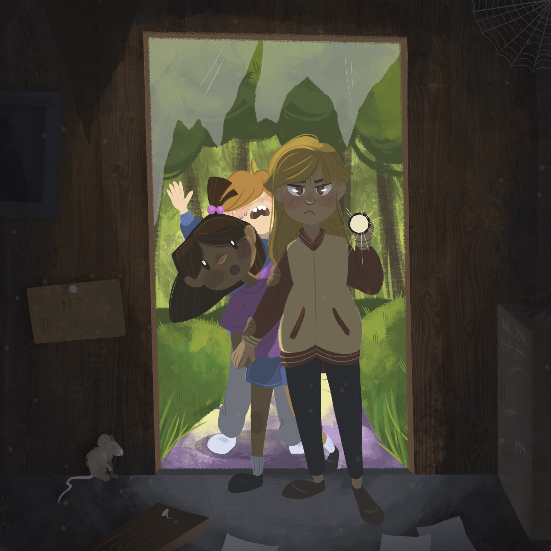 ArtStation - Haunted House Exploration