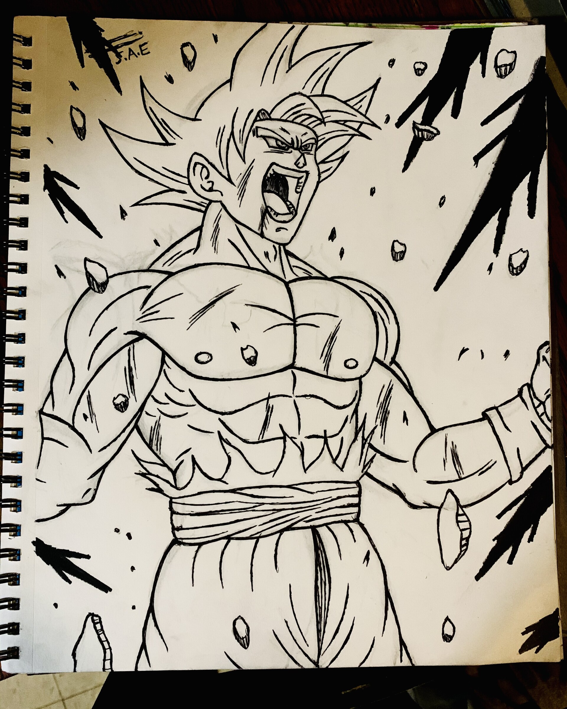 ArtStation - Goku illustrations