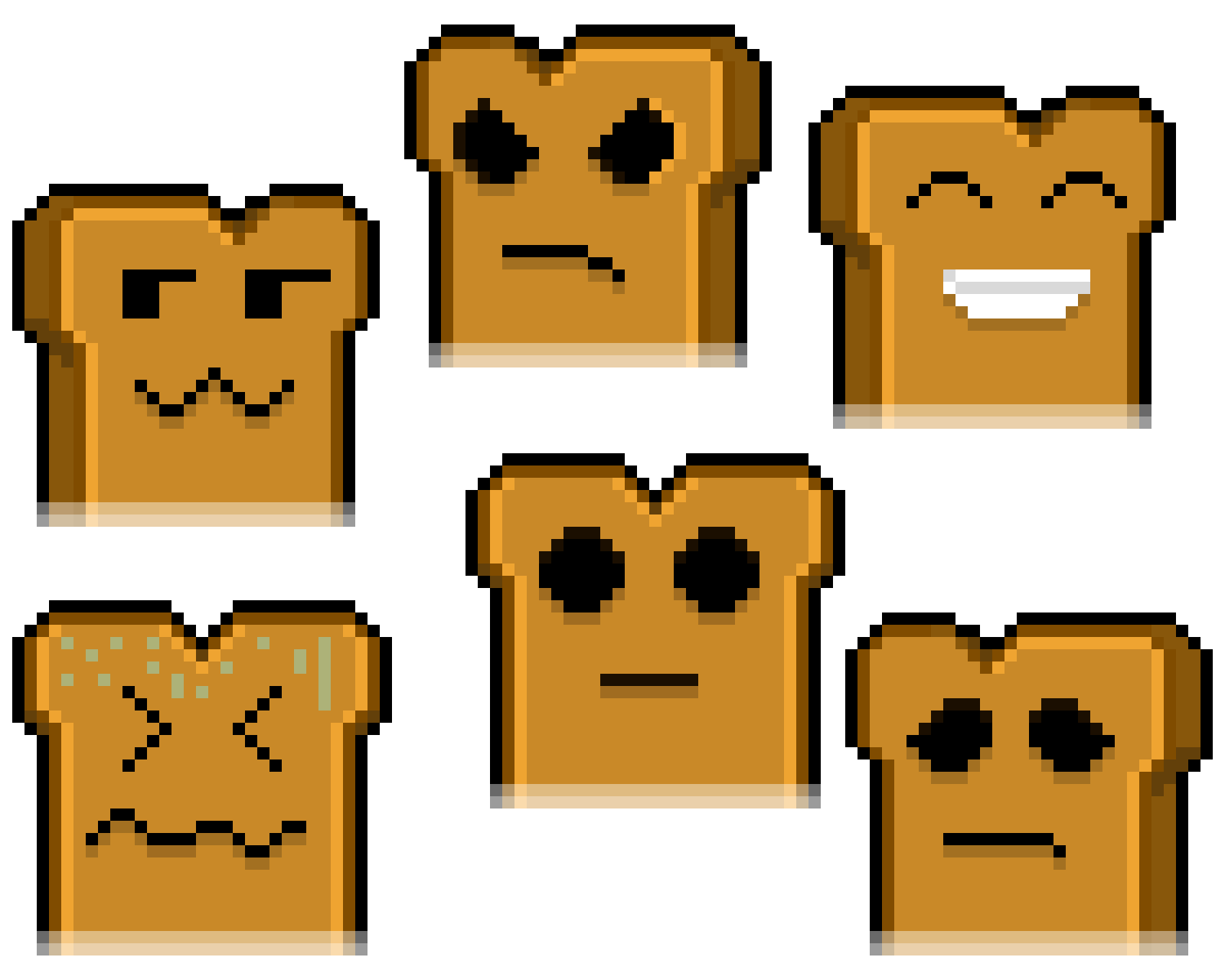 ArtStation - Toast MC Character Sheet