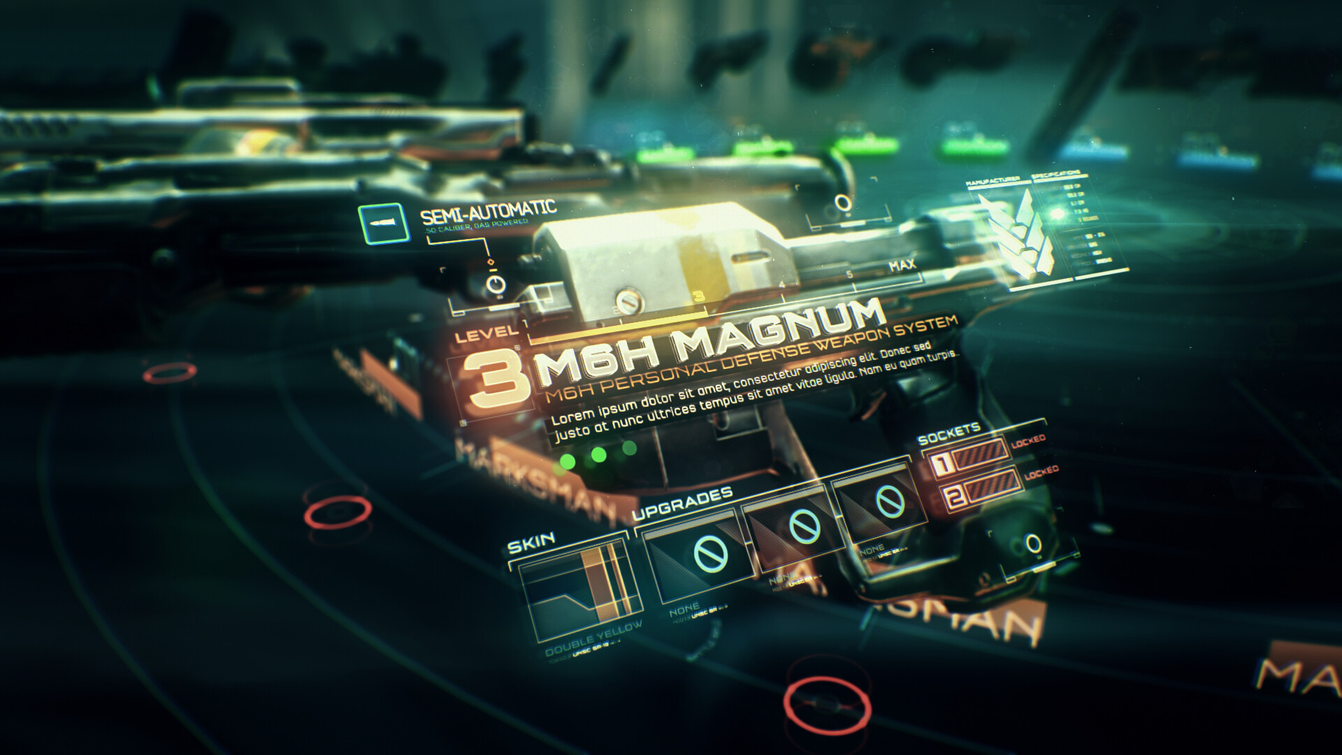 Jeff Christy - Halo 5: Guardians - Concept UI