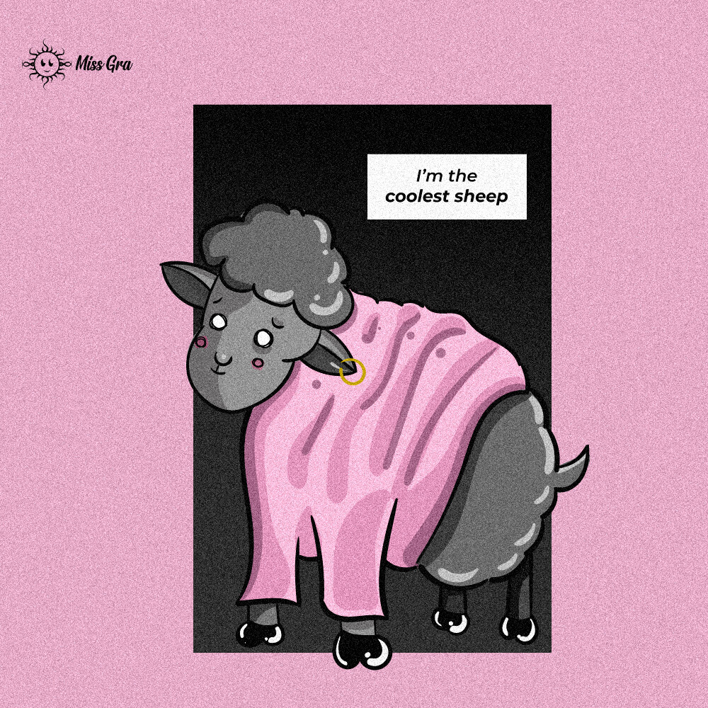 ArtStation - The coolest sheep