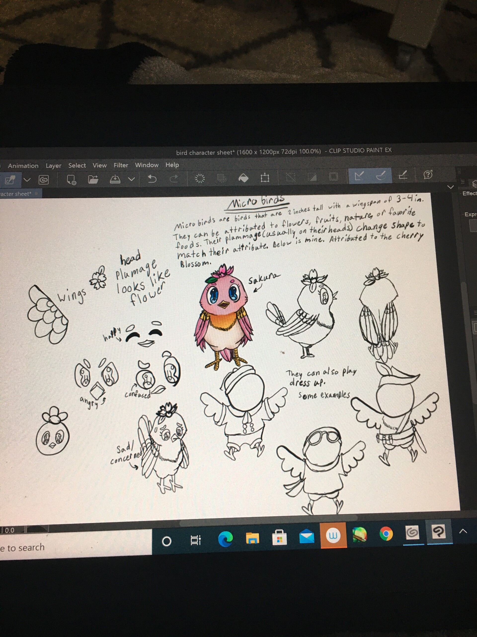 ArtStation - Micro birds