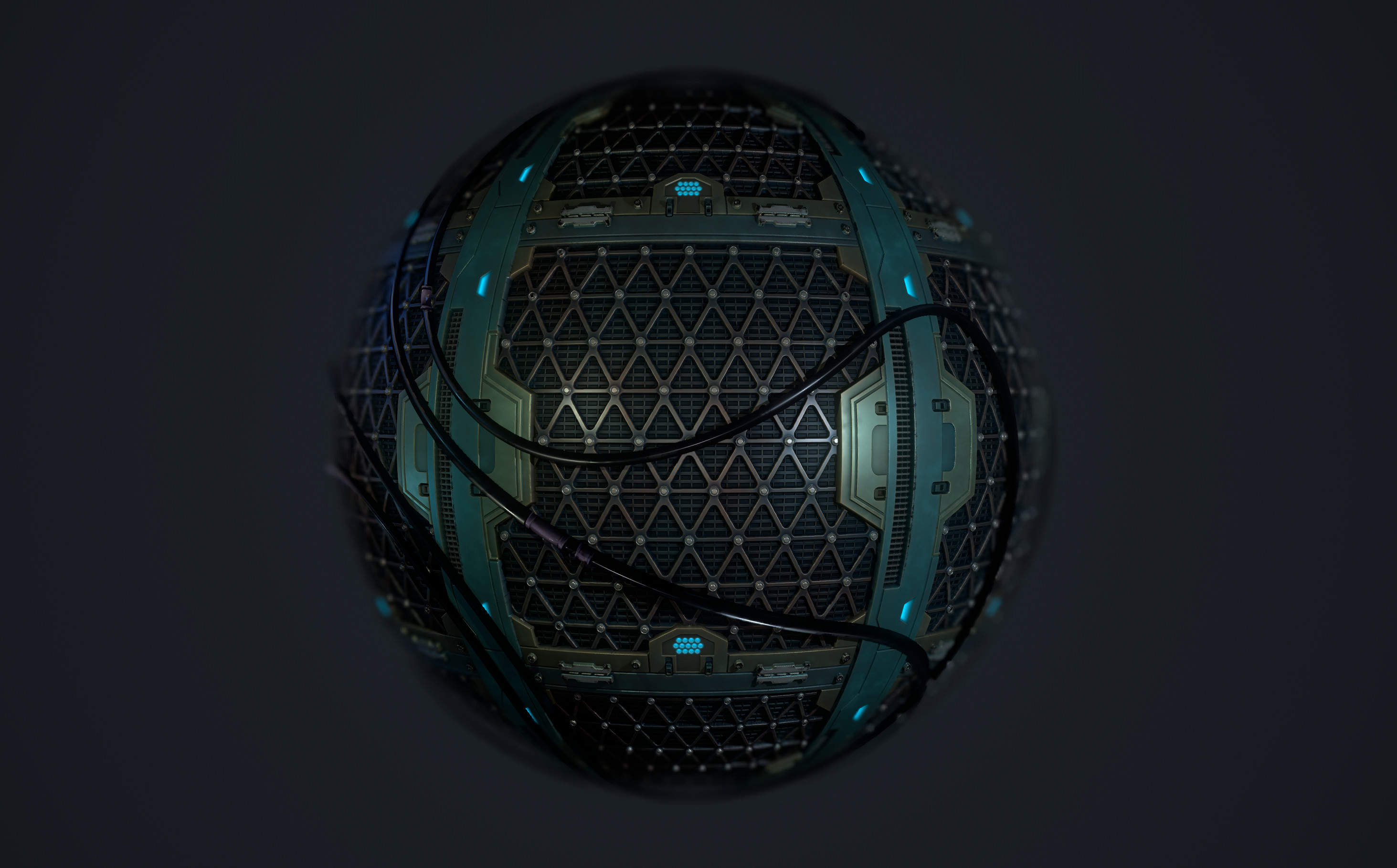 Wesley Barreira - Sci-FI Floor - Substance Designer