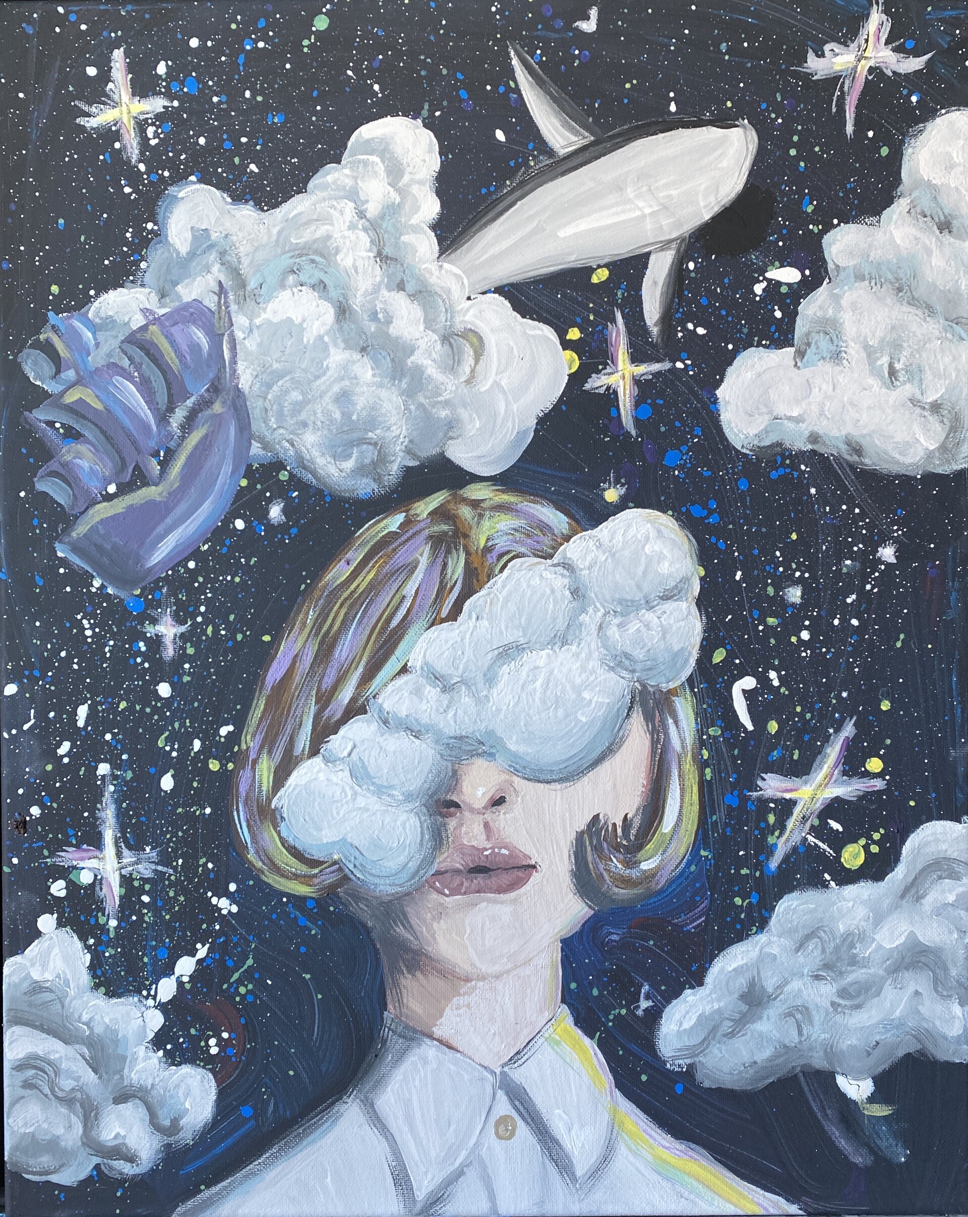 ArtStation - Surreal Portrait Painting