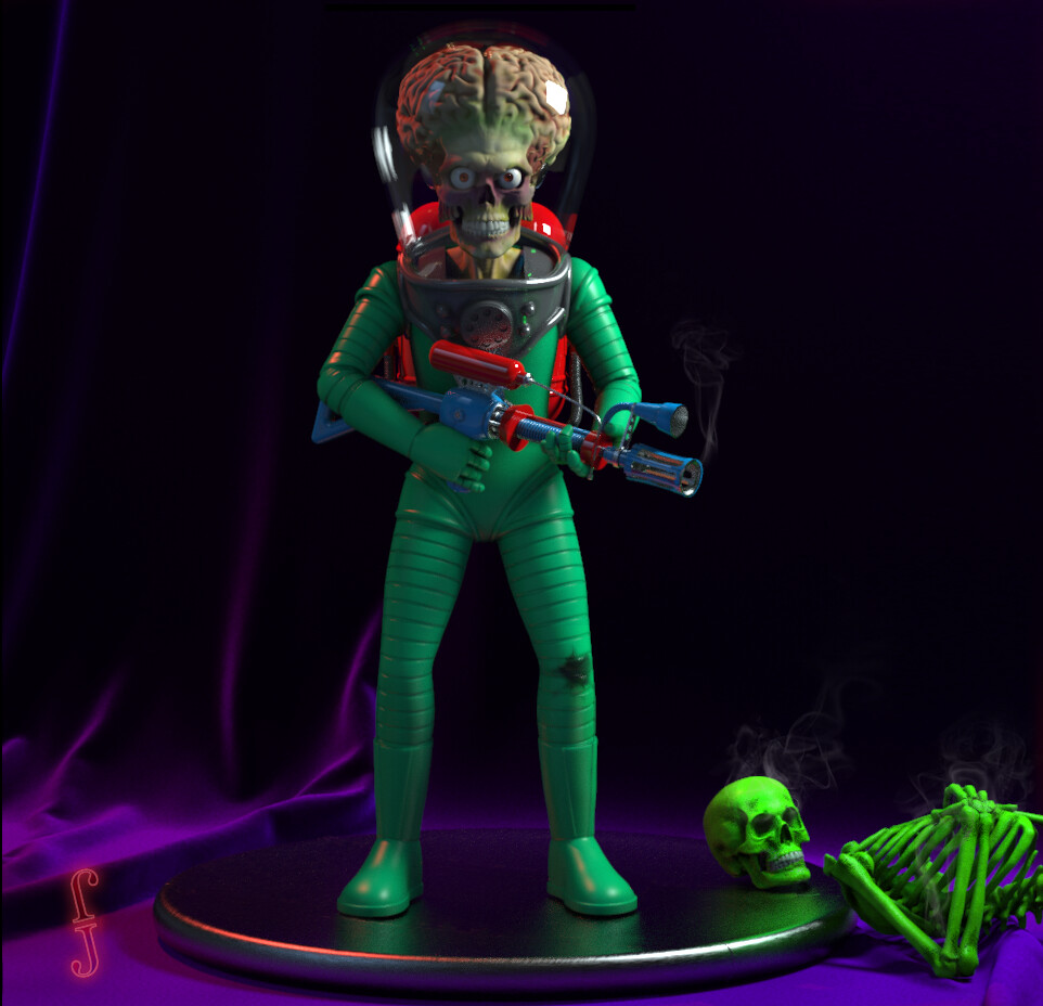 ArtStation - Mars Attacks!