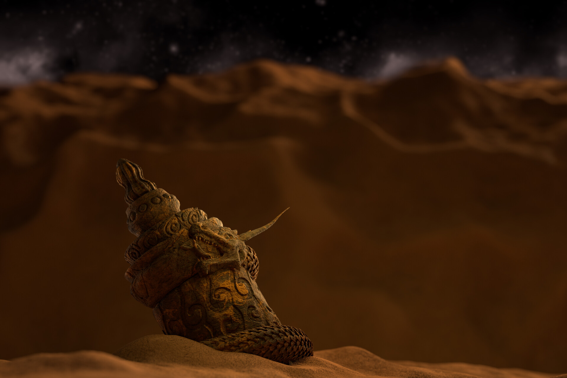 ArtStation - Dragon Scroll