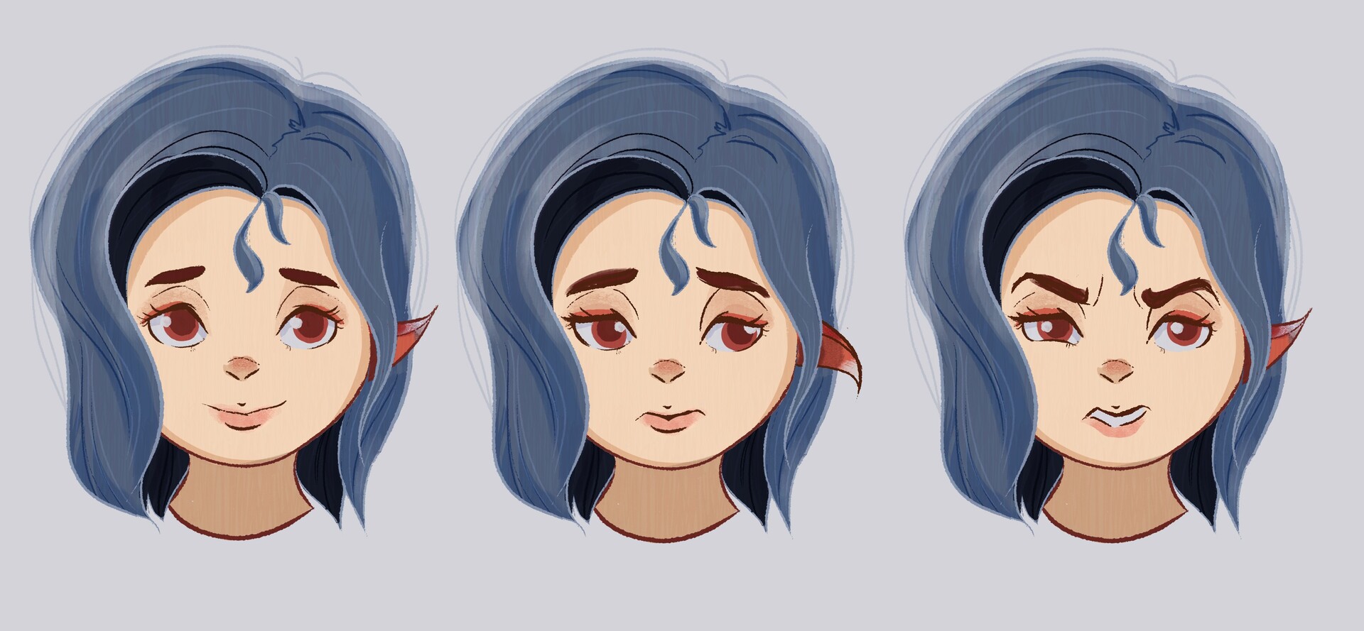 ArtStation - Expression practice