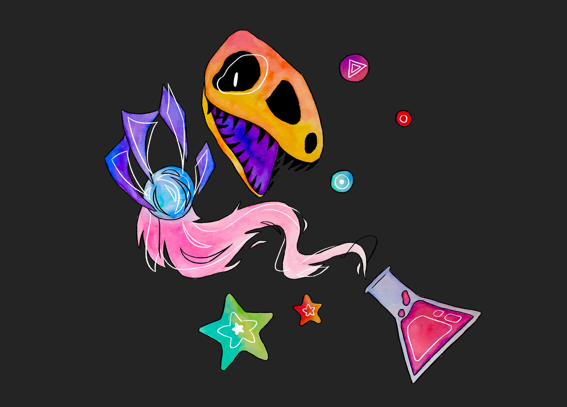 ArtStation - Watercolour Practice