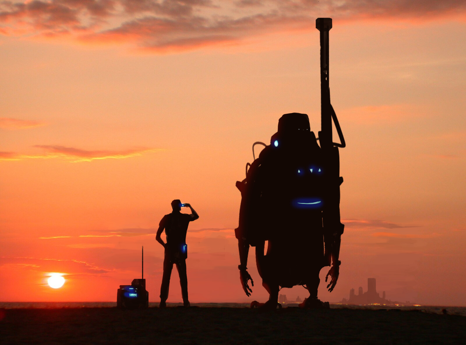 ArtStation - Far city