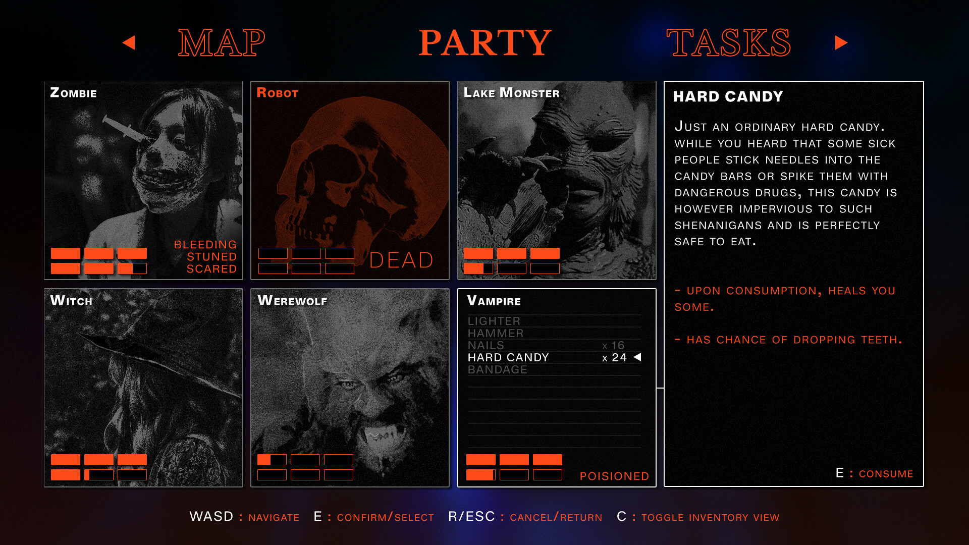 ArtStation - UI mockup for my JRPG