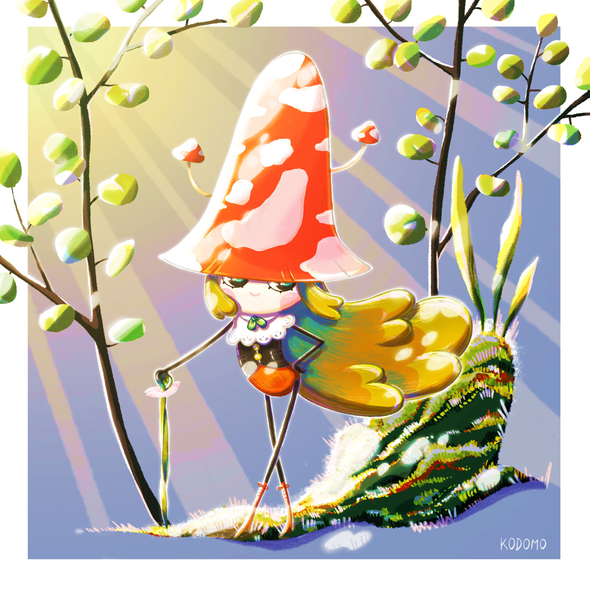 ArtStation - CDChallenge - Mushroom Warrior