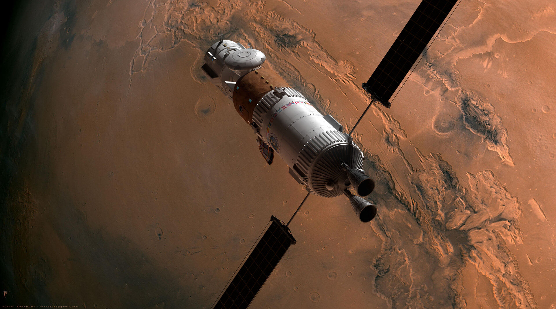 Robert Bonchune - Mars Orbiter Ares IV - Star Trek: Enterprise