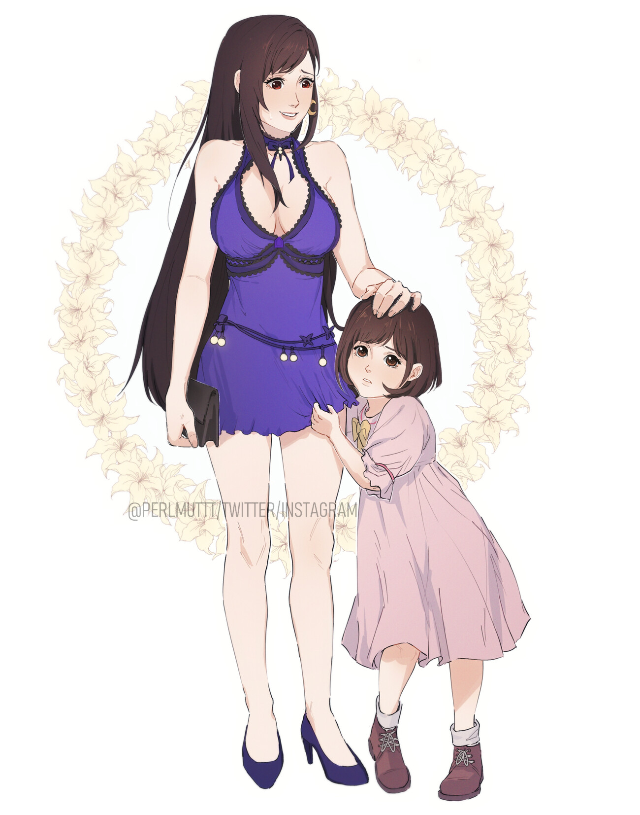 ArtStation - Tifa and Marlene!