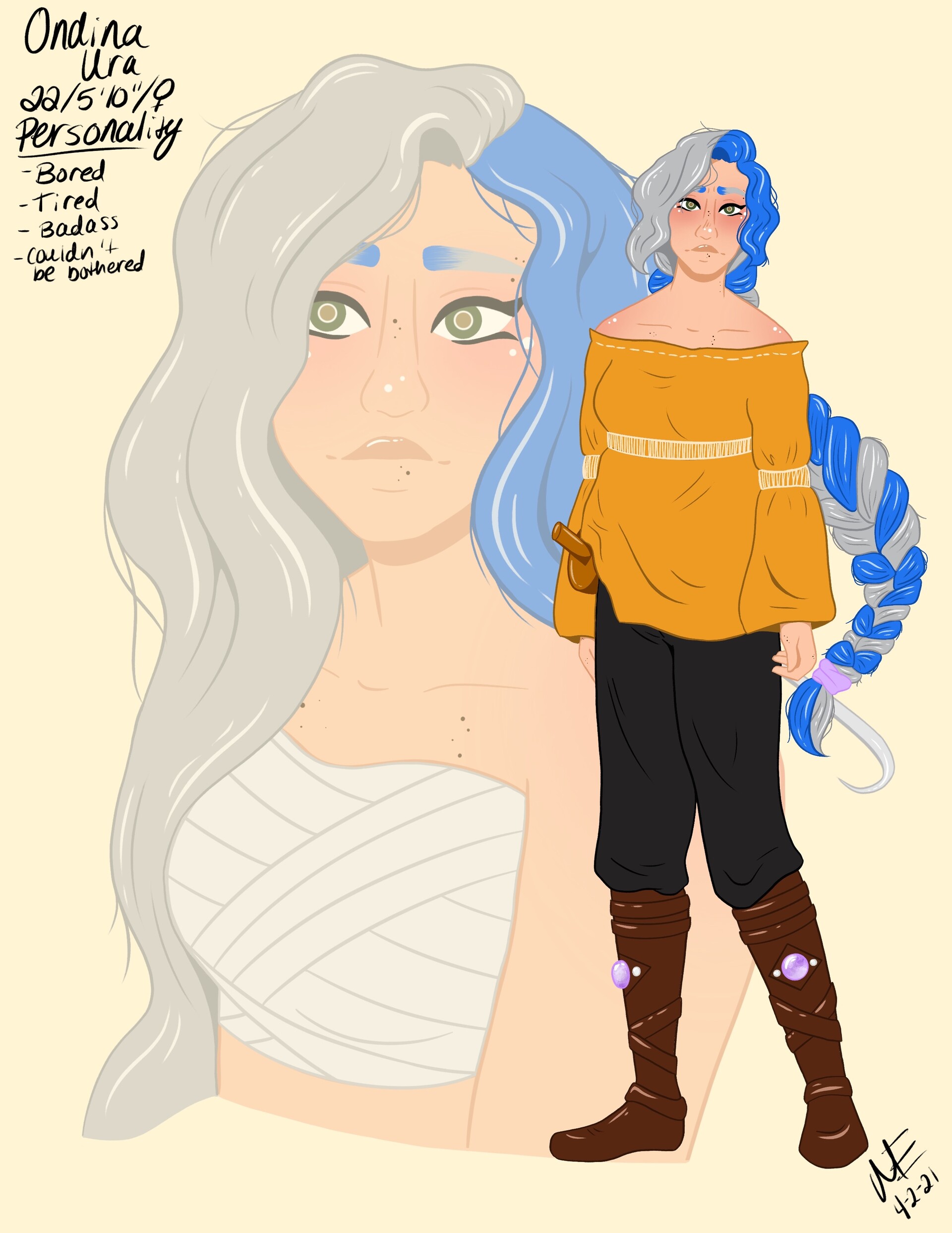 ArtStation - Ondina Ura ( OC )