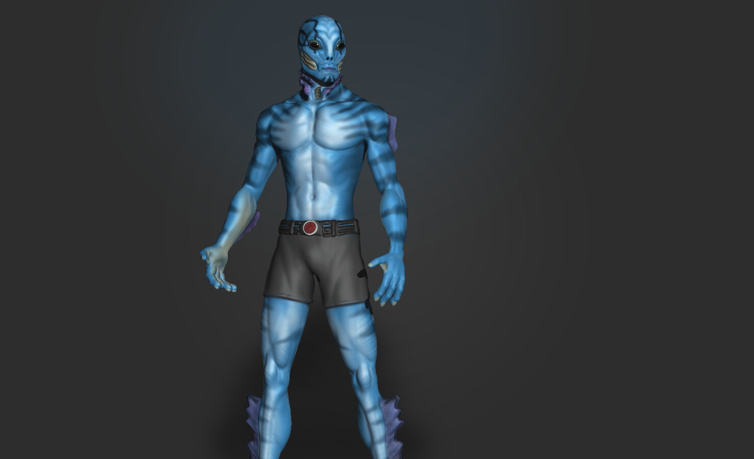 ArtStation - Abe Sapien From Hellboy