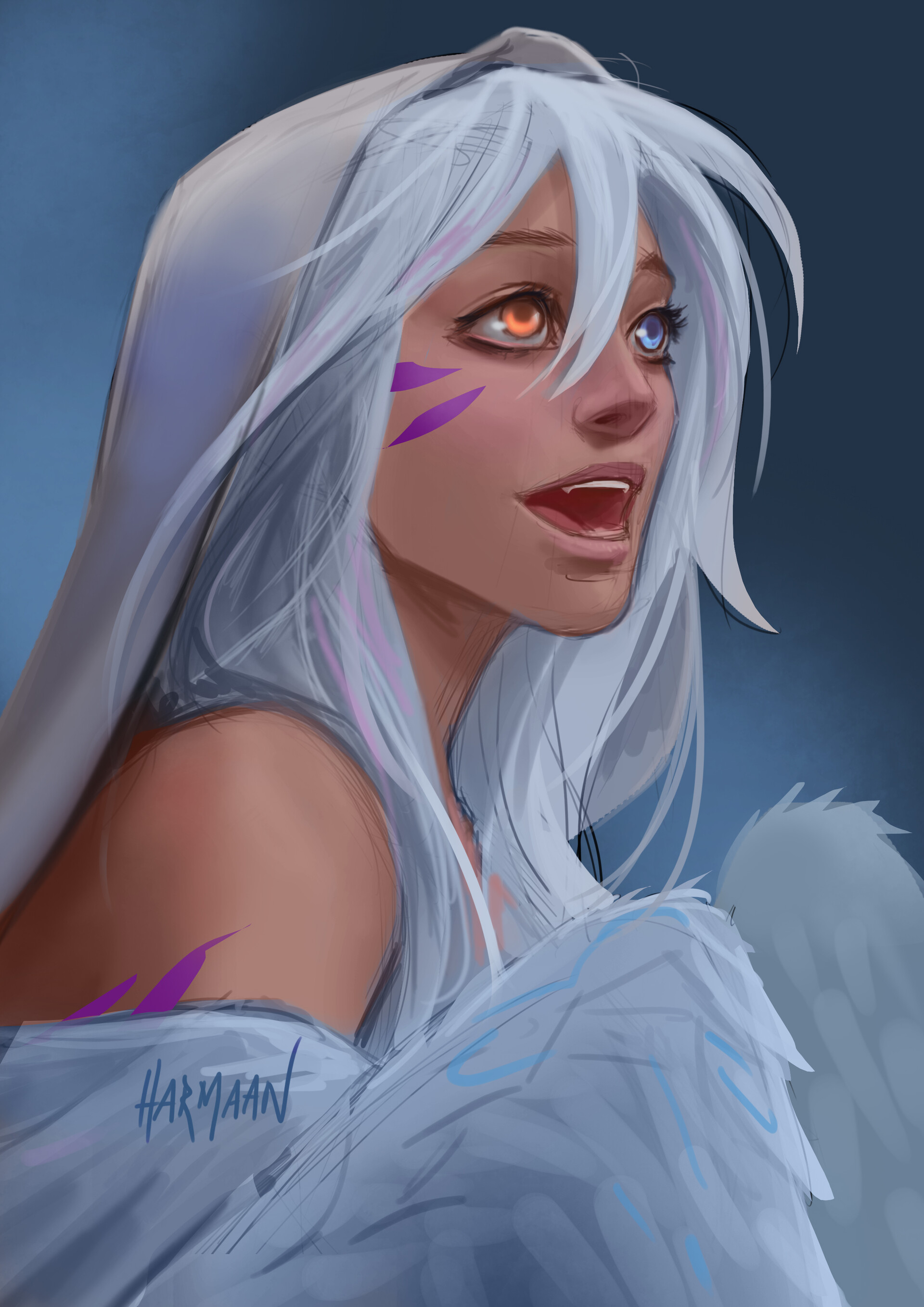 ArtStation - Birdie sketch