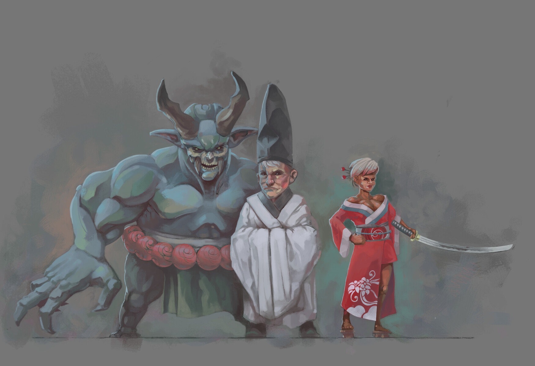 ArtStation - Godly Villains