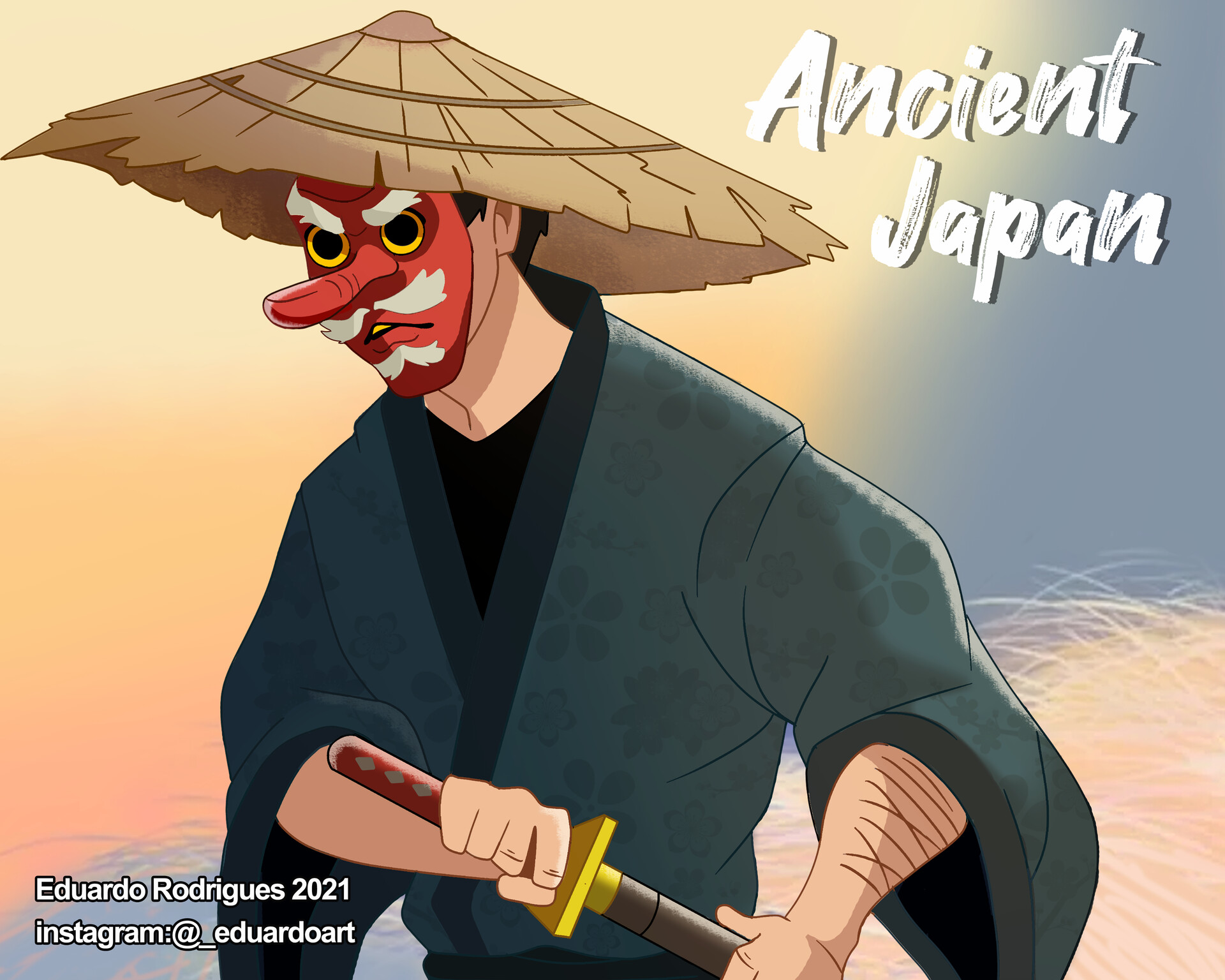 ArtStation - Ancient Japan Drawing part 2