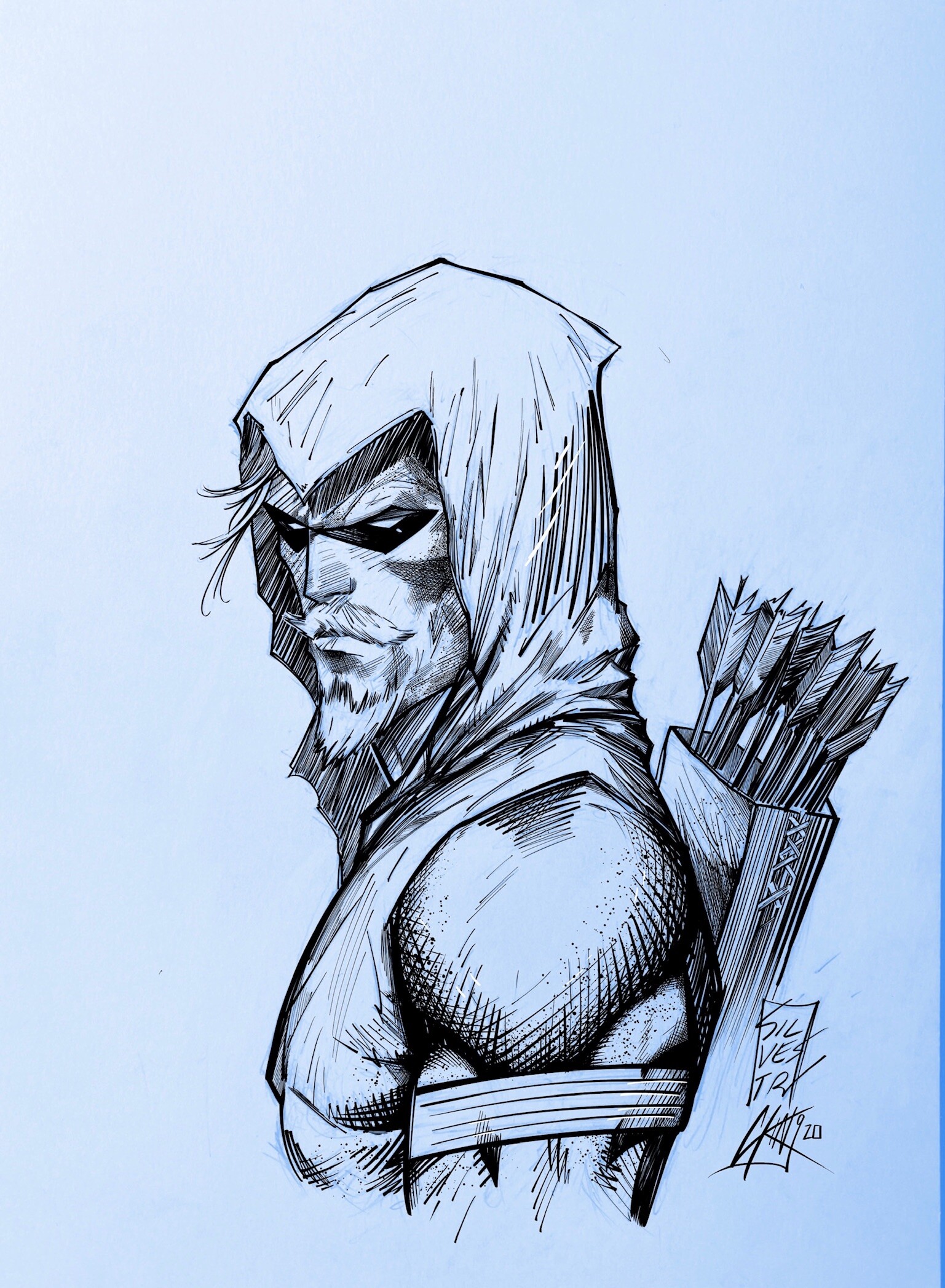 Green Arrow Sketches