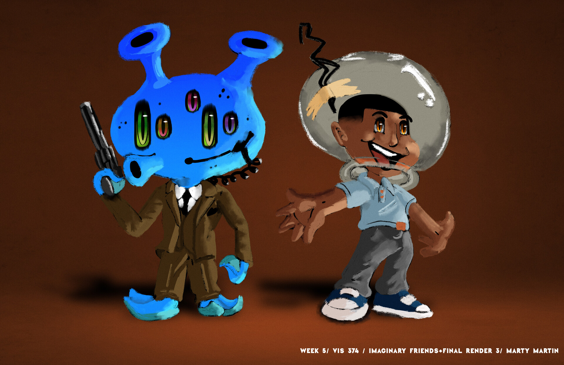 ArtStation - Imaginary friends