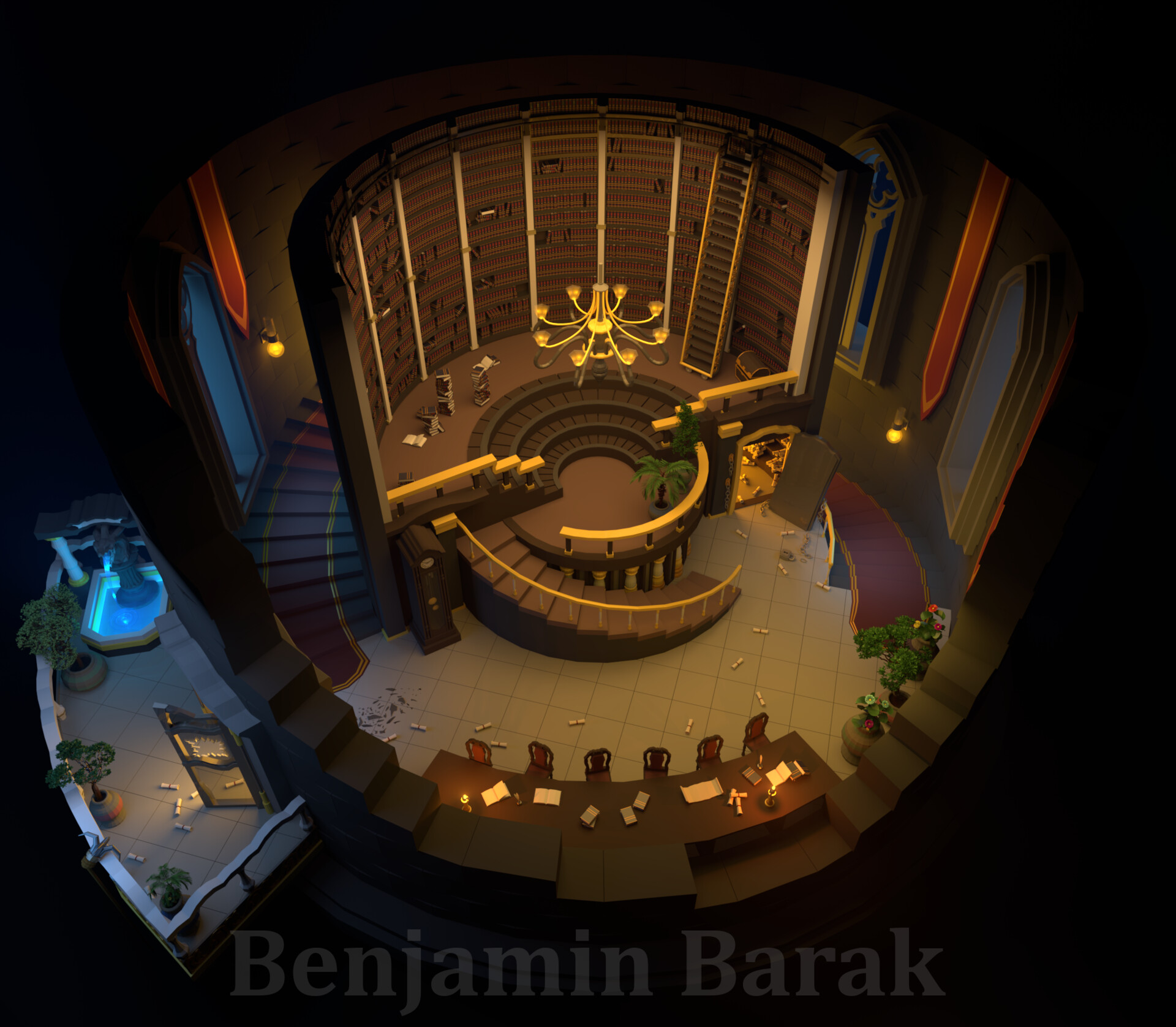 Benjamin Barak - 3D Dioramas